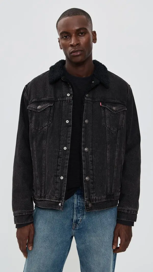 Levi'S Type 3 Sherpa Trucker Jacket - Built To Last Sherpa Trk